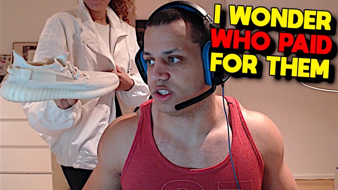 Tyler1 on Macaiyla's NEW YEEZIES