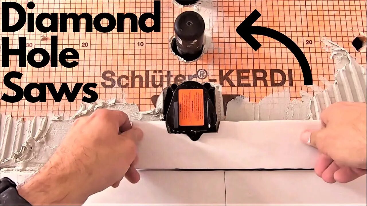 Cutting Perfect Holes in Tile with Diamonds
