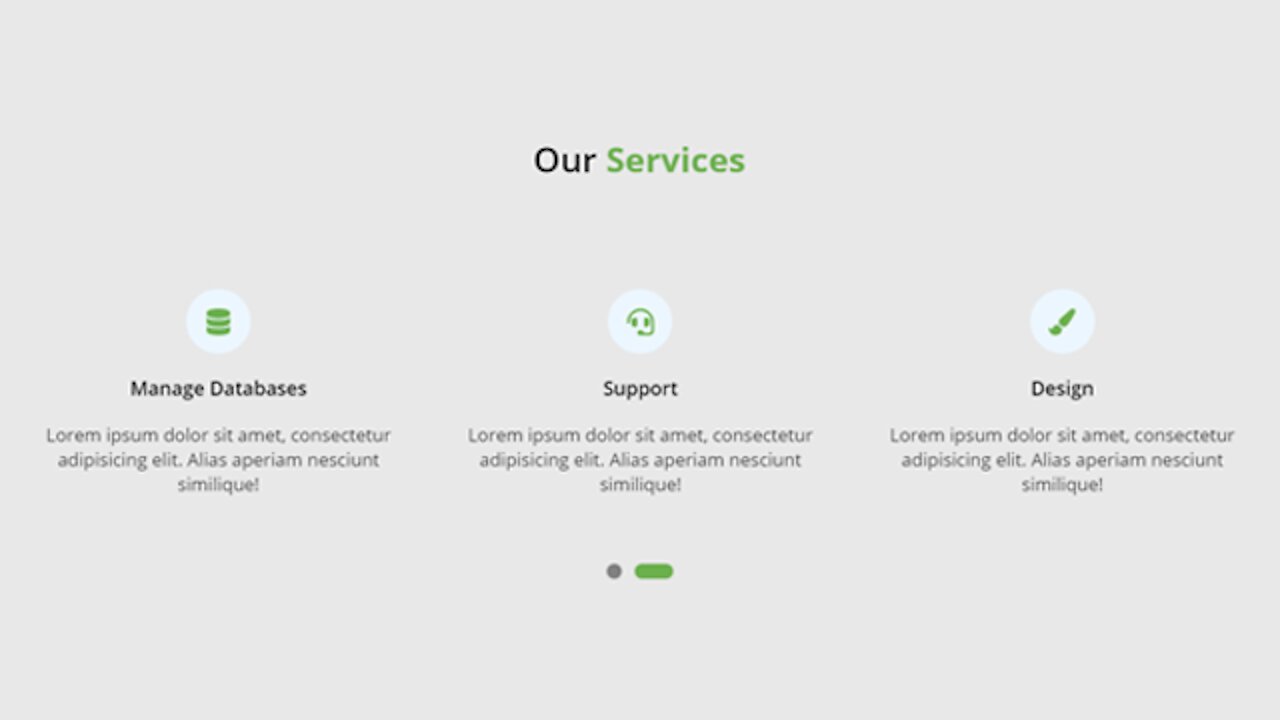 Responsive Services Section Using Html Css And Owl Carousel 9447