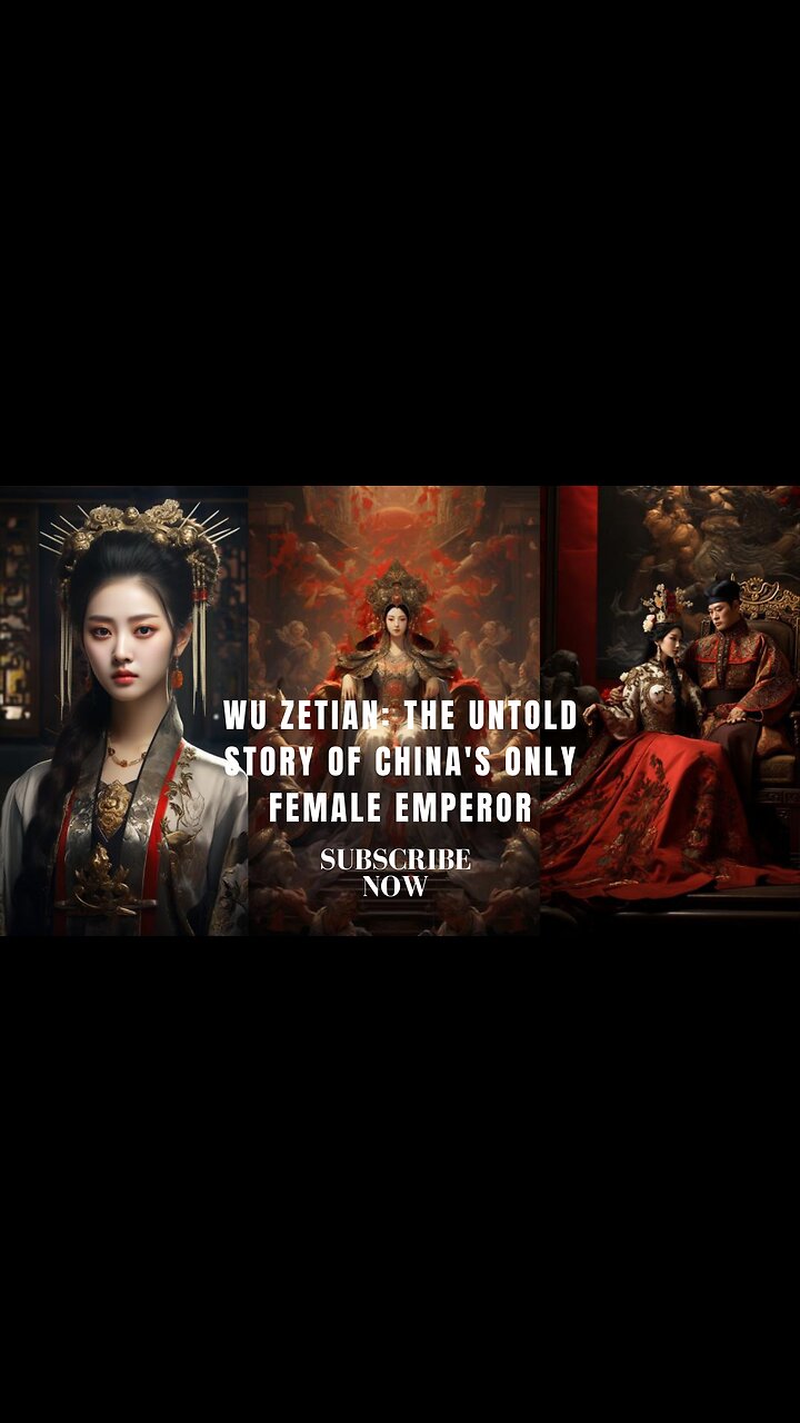 THE ONLY FEMALE EMPEROR OF CHINA | THE UNTOLD STORY OF WU ZETIAN # ...