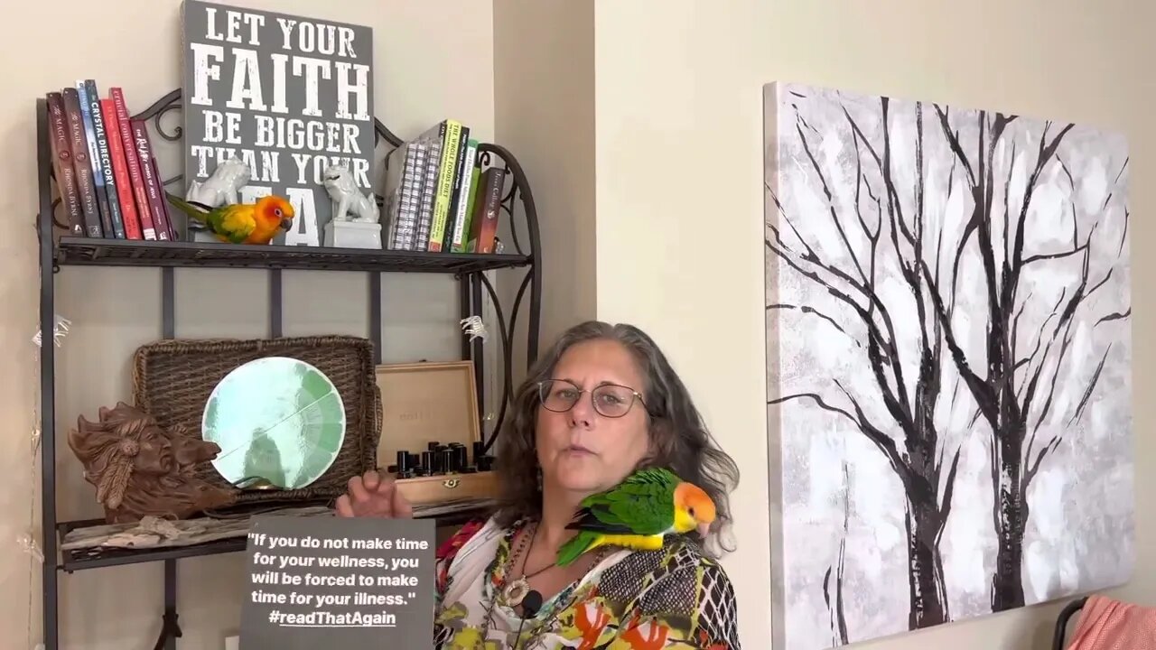 You need to “make time for your wellness” or you will be forced to make ...