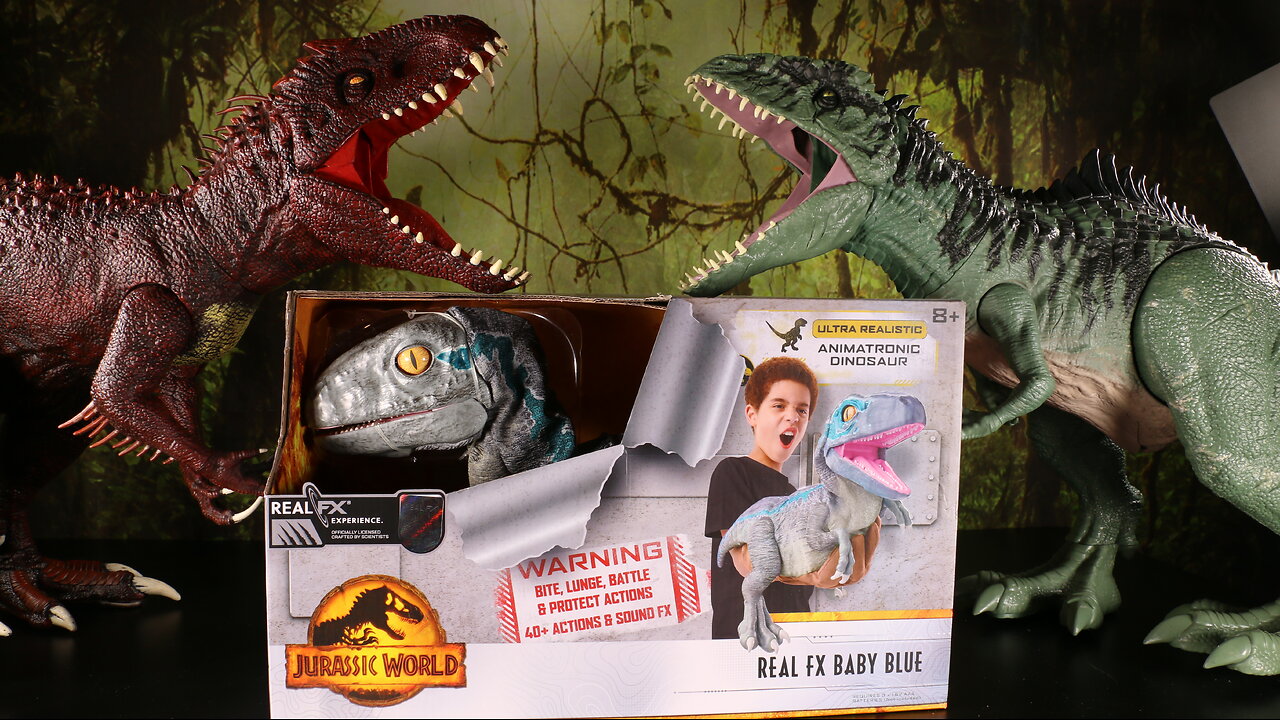 New Jurassic World Real FX Baby Blue Unboxed Legacy Collection @target ...