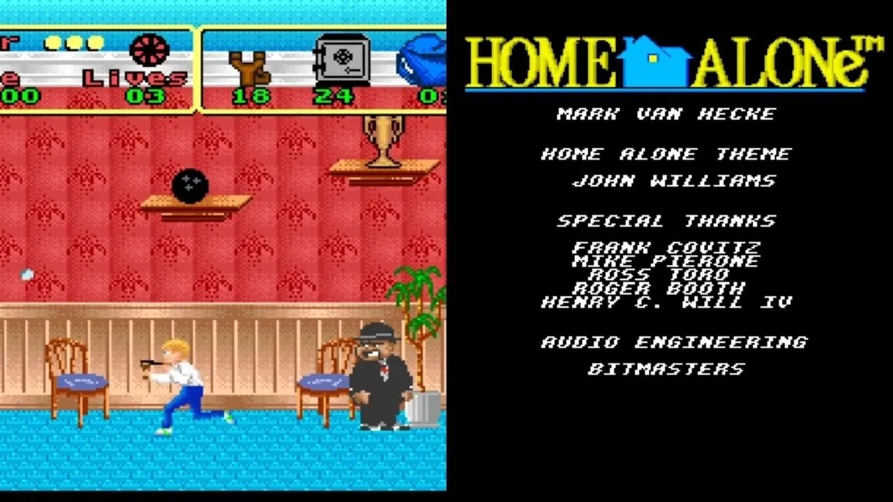 1991 Home Alone Arcade Game. Classic and Retro No Commentary Gameplay ...