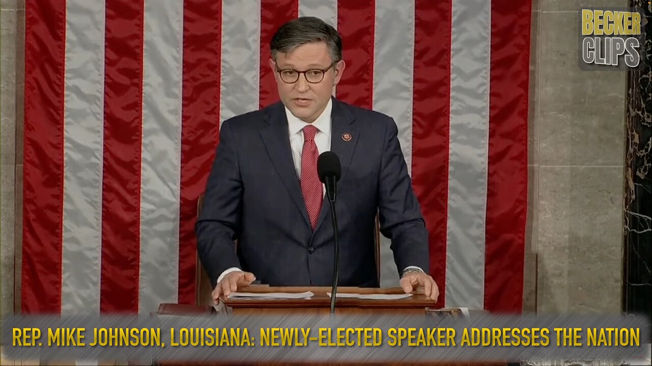 Breaking: Rep. Mike Johnson of Louisiana steps up as the Newly-Elected ...
