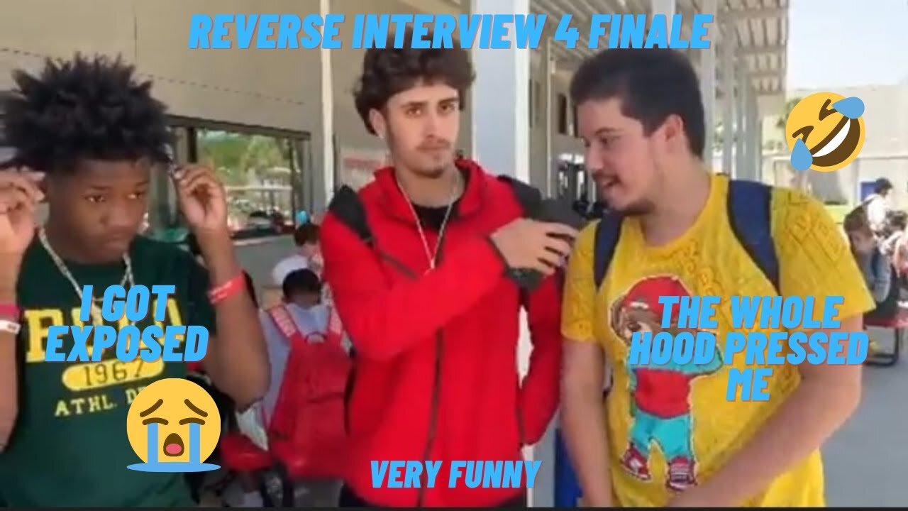 Reverse Public Interview 4 😭🔁GRAND FINALE (HIGH SCHOOL EDITION📚) VERY ...