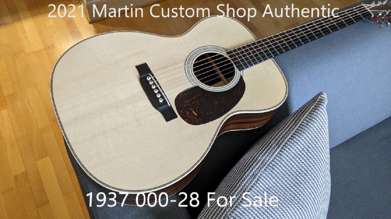 2021 Martin Custom Shop Authentic 1937 000-28 For Sale