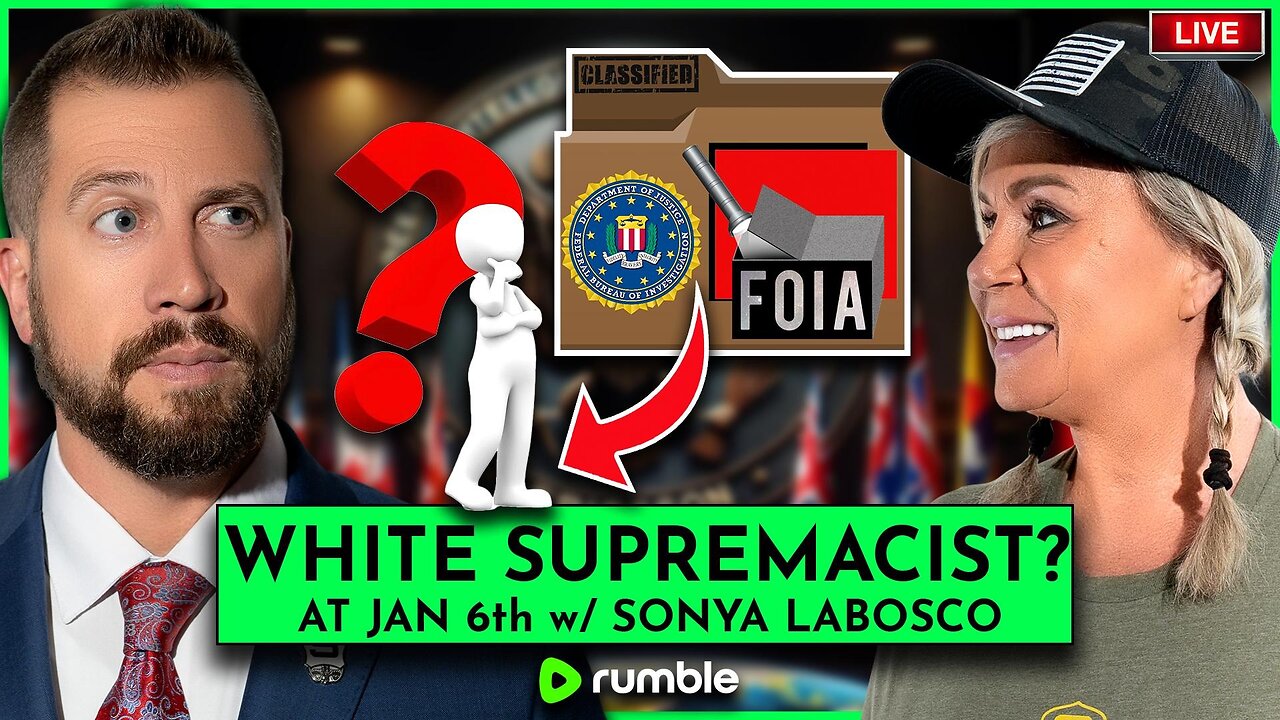 Sonya Labosco: FOIA revealing the J6 Narrators | Ep 186 | LIVE | 9:30am ...