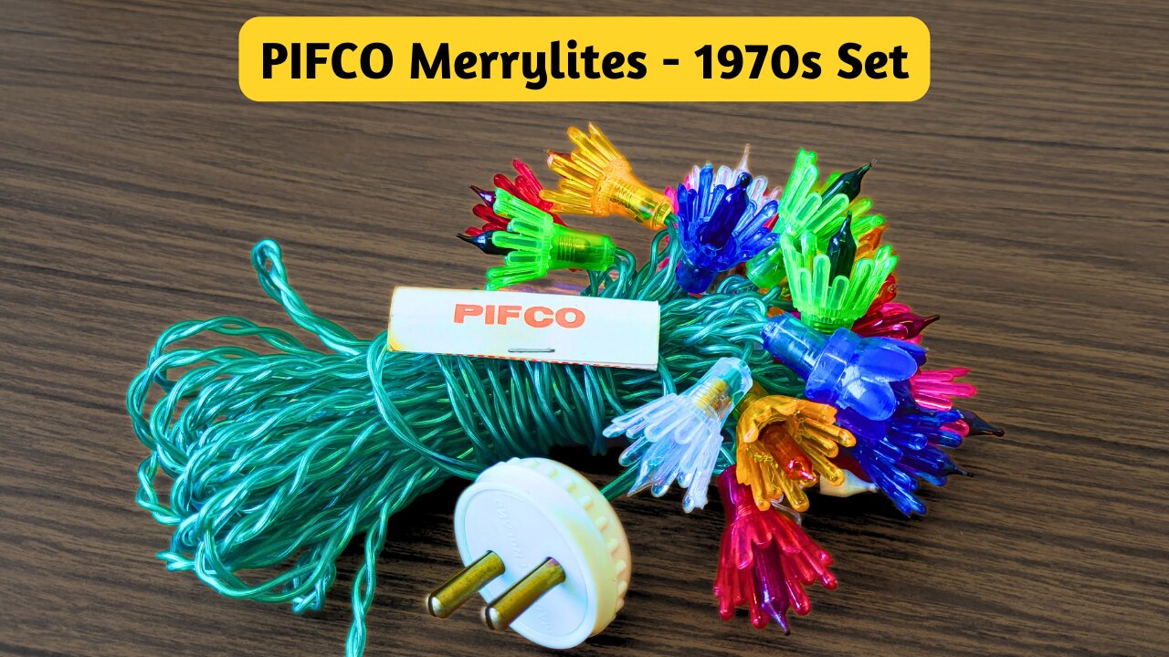 PIFCO Merrylites - 1970s Set