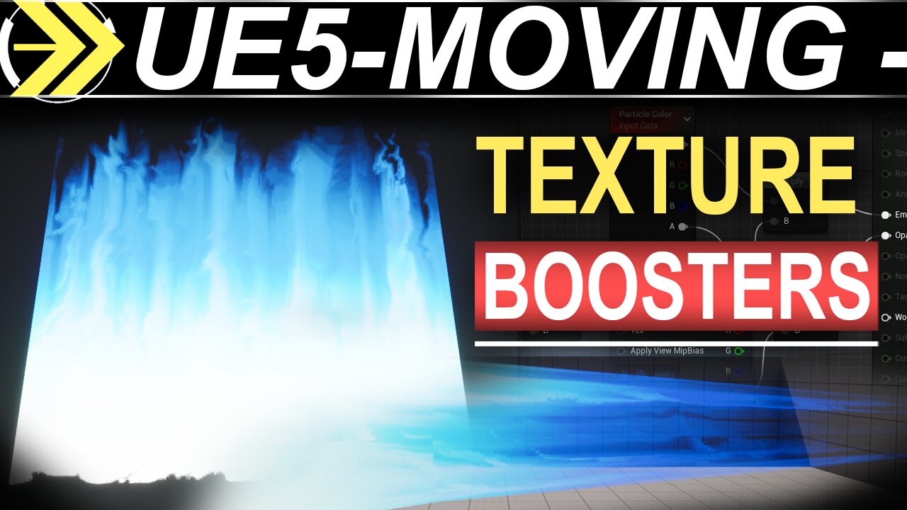 Unreal5 VFX: Moving Textures & FLAME Distortions