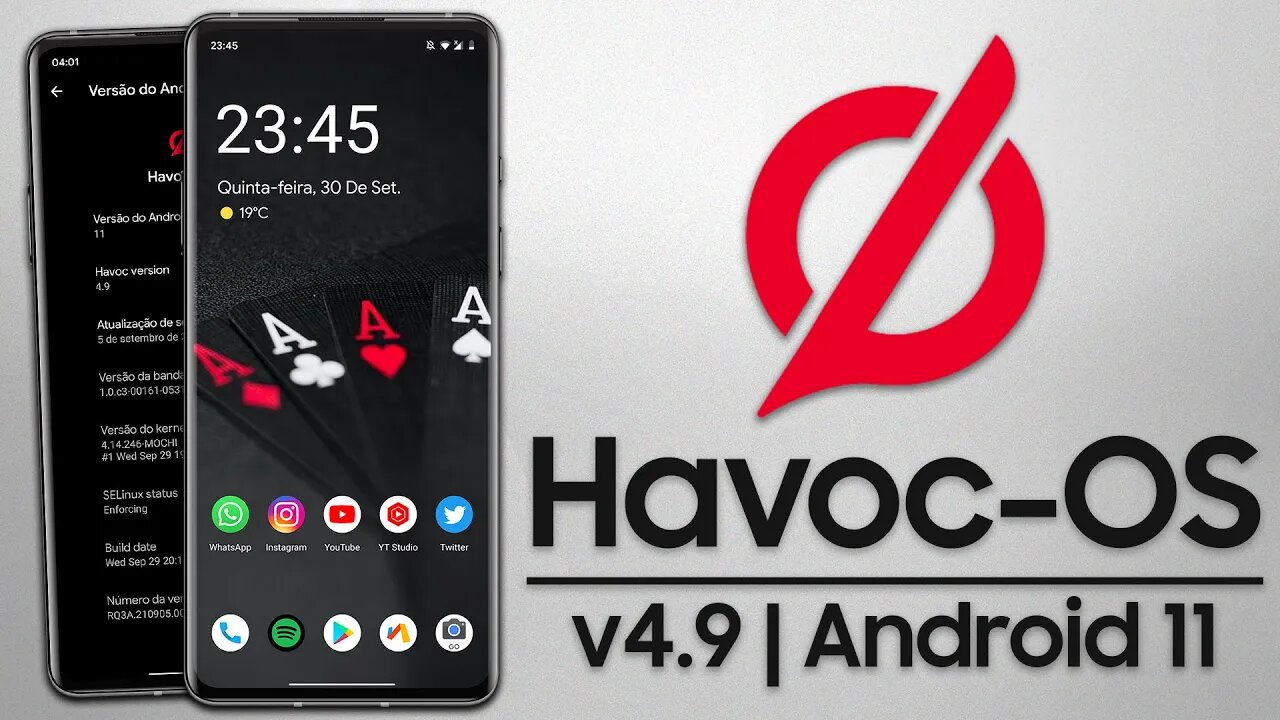 Havoc-OS ROM v4.9 | Android 11 | PERFEITA EM TUDO! RODA ATÉ EMULADOR DE ...