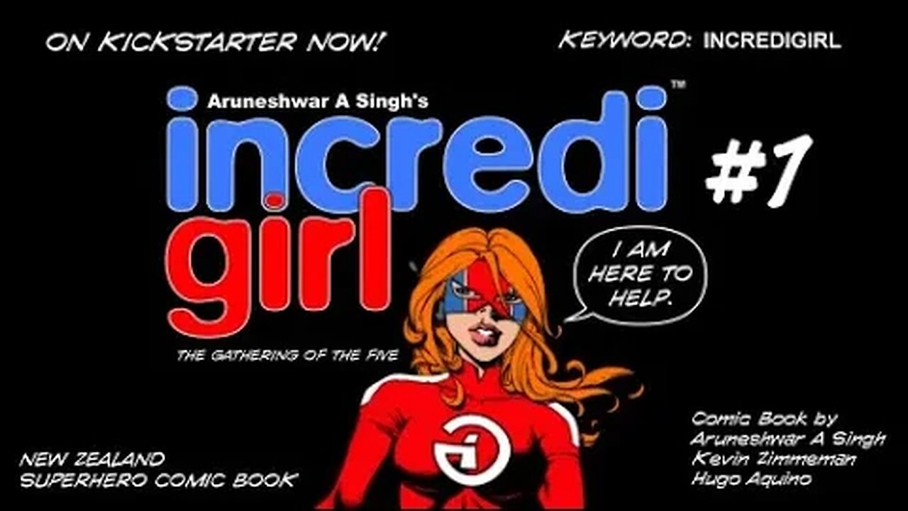 PlungeCast™ S02E10 INCREDI-GIRL #1 Kickstarter Comic Book Crowdfunding ...