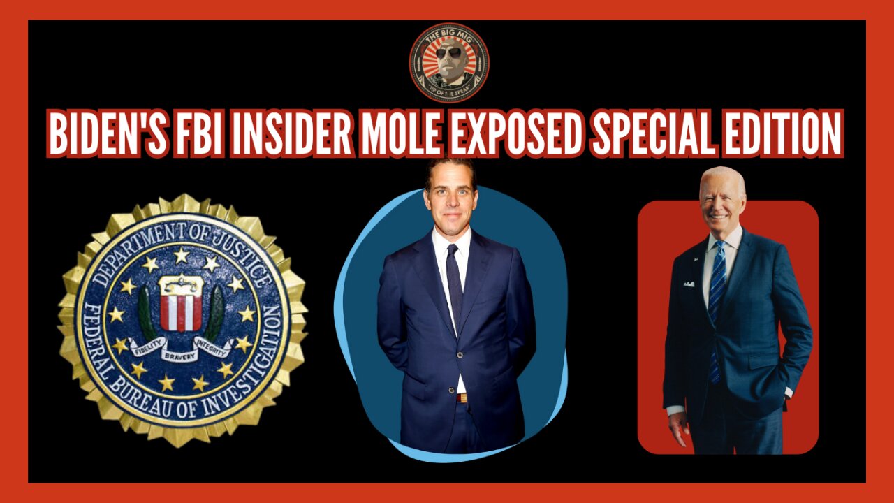 HUNTER BIDEN ONE EYE FBI MOLE IDENTIFIED HOSTED BY LANCE MIGLIACCIO ...