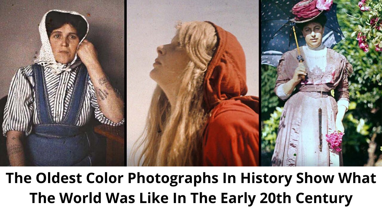 The Oldest Color Photographs In History Show What The World Was Like In ...