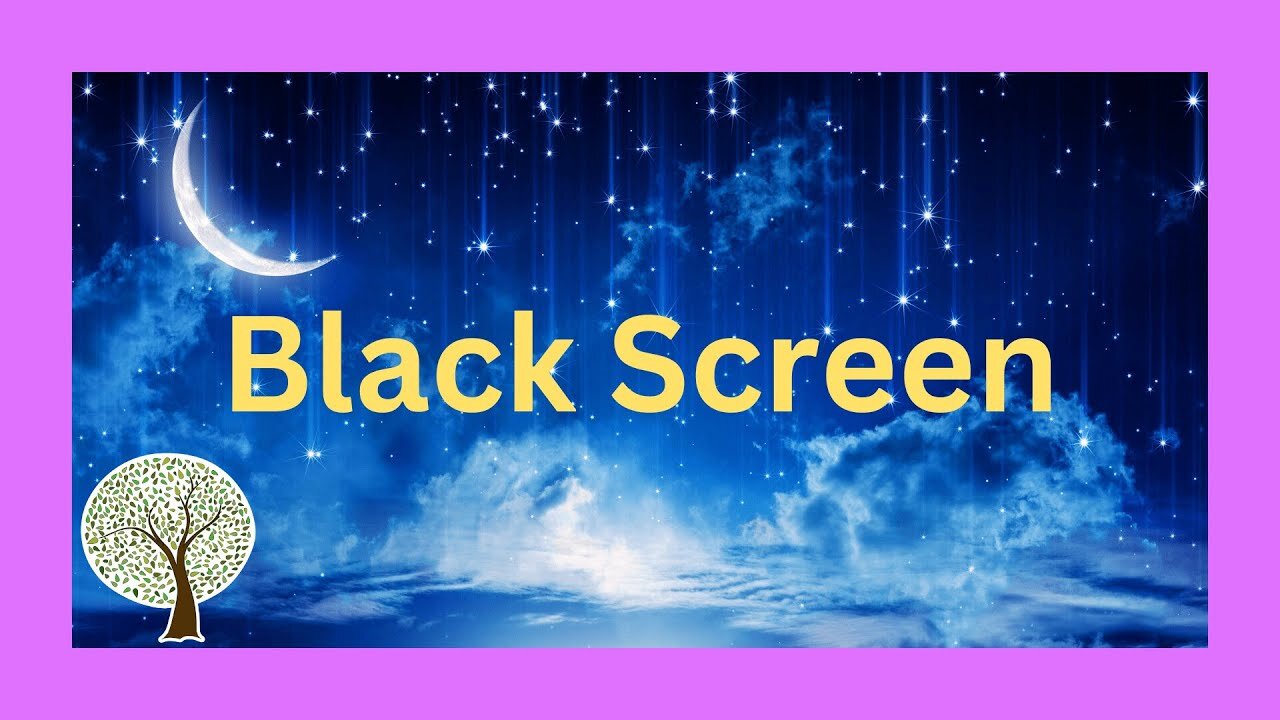 How I FINALLY Got Rid of Insomnia with Black Screen Sleep Music ★ Deep ...