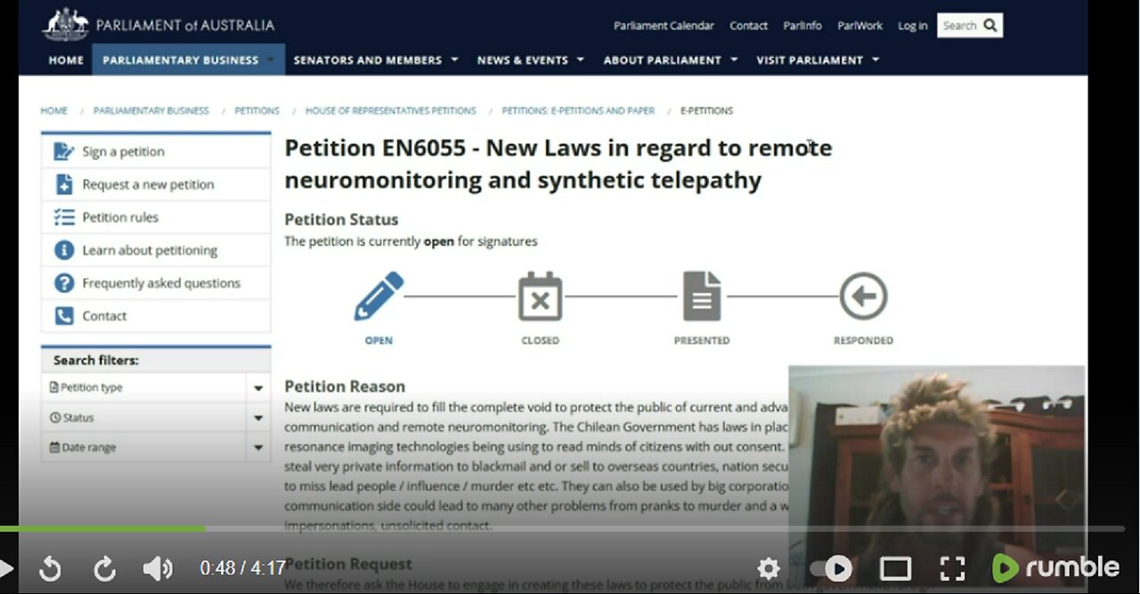 🚨🚨‼️ Petition EN6055 🚫 New Laws in regard to remote neuromonitoring ...
