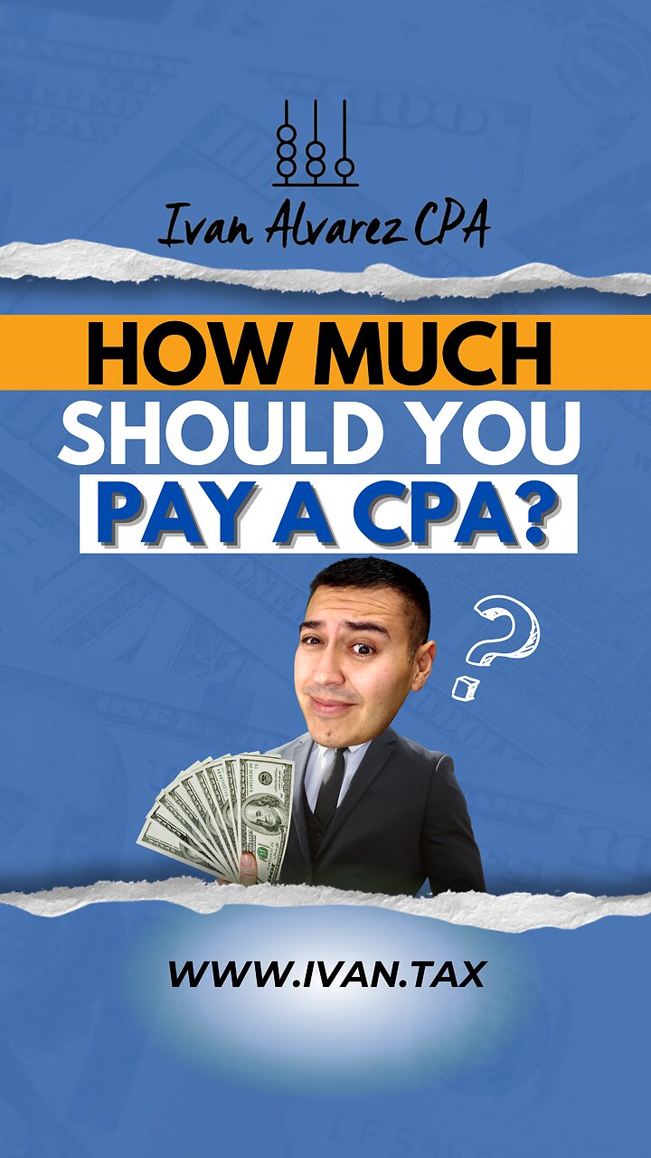 How much should you pay a CPA?