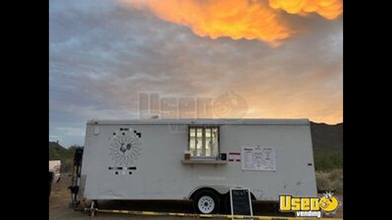 2006 8' x 20' Interstate Coffee-Espresso Concession Trailer with Coffee ...