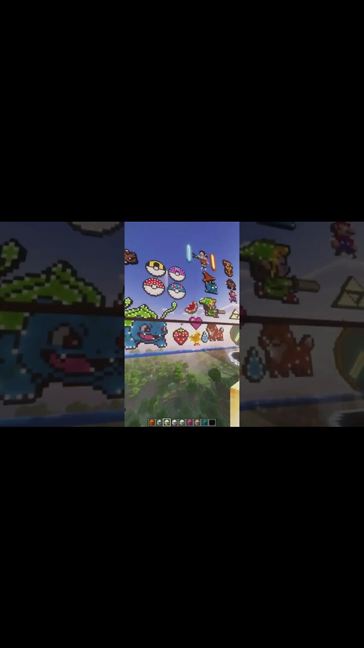 Minecraft 1.19 Pixel Art Survival Multiplayer Server 46.4.53.240:27086 ...
