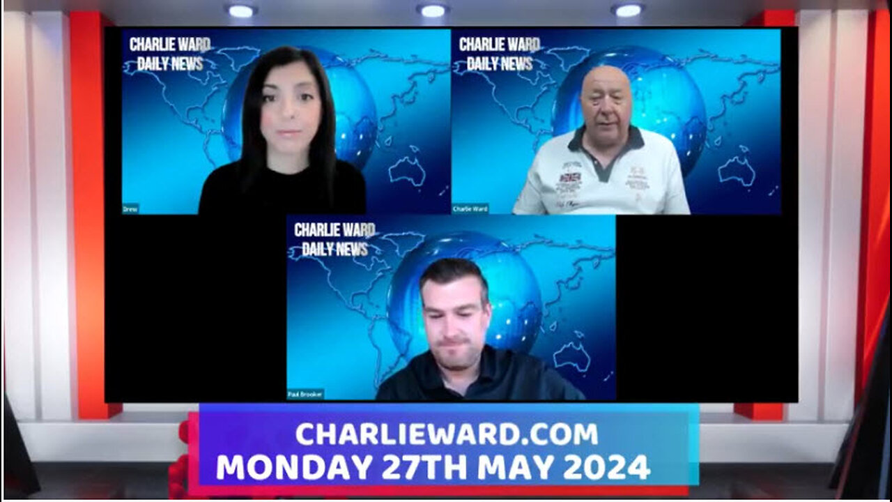 CHARLIE WARD DAILY NEWS WITH PAUL BROOKER & DREW DEMI - MONDAY 27TH MAY ...