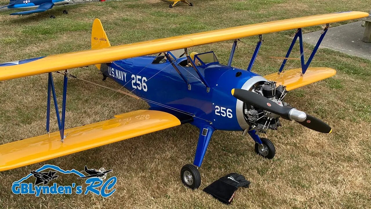 Redemption Flight | Giant Scale PT-17 Stearman With Moki Radial Engine ...