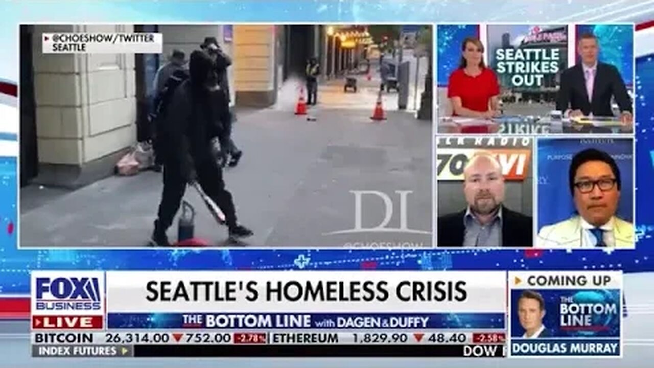 Jonathan Choe & Ari describe Seattle squalor on Fox Business & what's ...