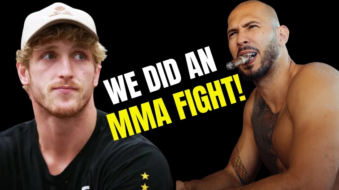 Logan Paul and Andrew Tate Finally Announced the MMA Figth🤯😱🥊