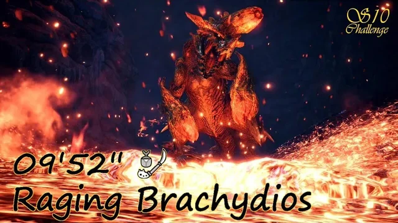 Raging Brachydios (09'52'') | Insect Glaive | Monster Hunter World ...