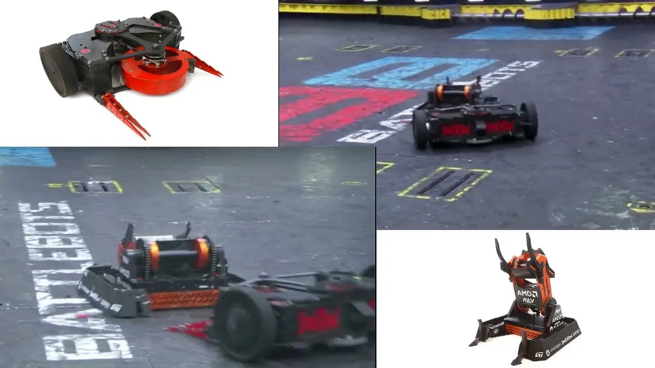 BattleBot Malice v BattleBots Switchback Side By Side - Media from ...