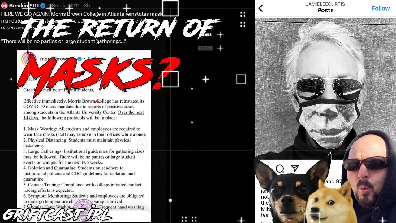 The Return of the Mask mandates? Awaiting the Rico Arrest of Donald ...