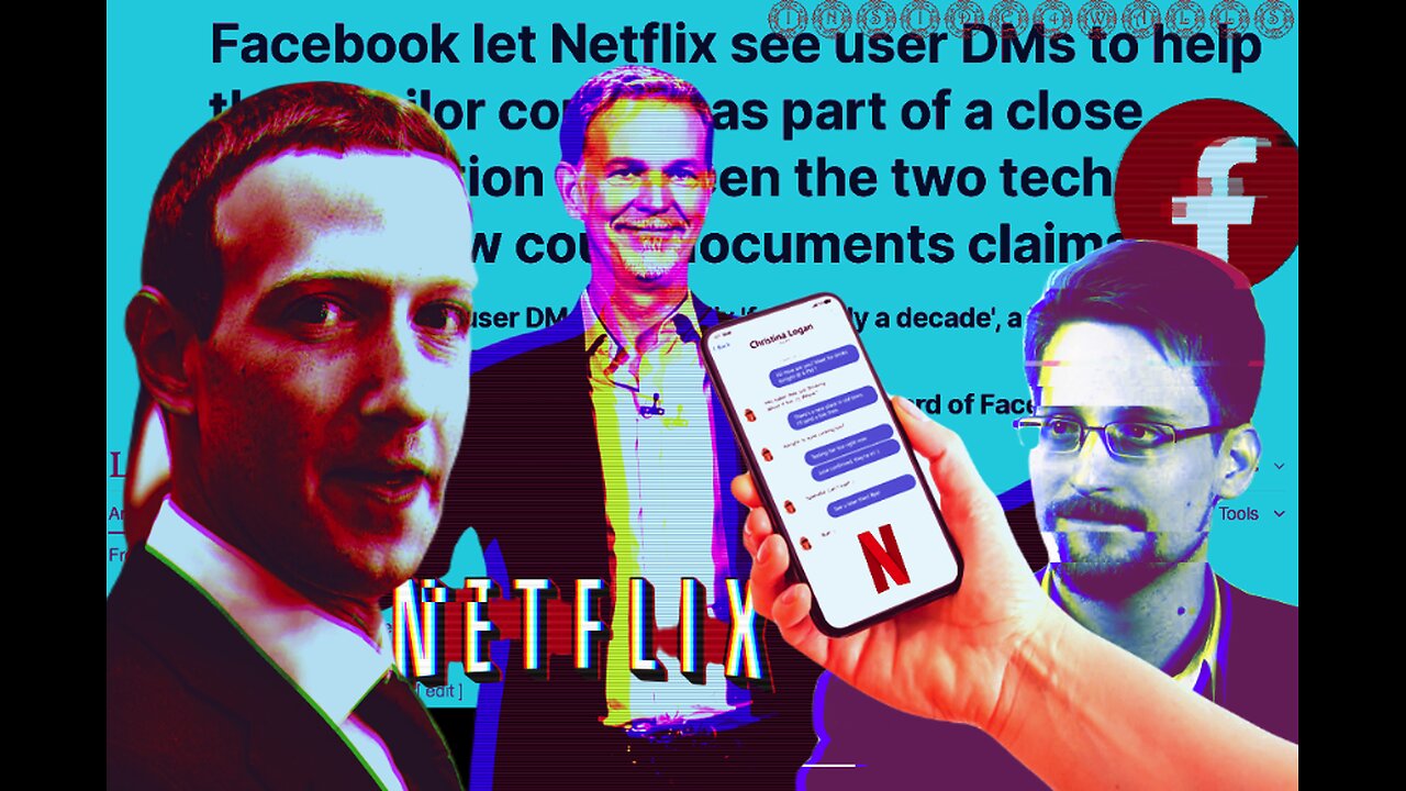 FaceBook Gave Netflix Data Spying Actress That Allowed Netflix To Spy ...