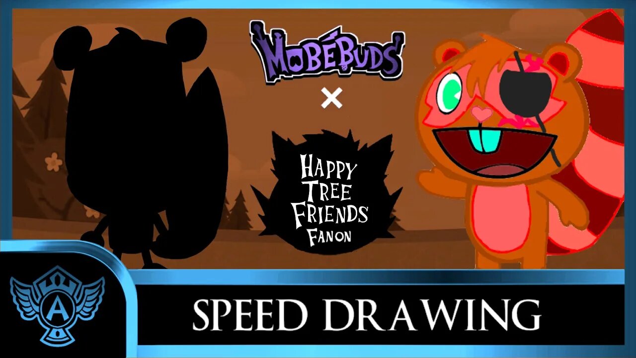 Speed Drawing: Happy Tree Friends Fanon - Ethan | Mobebuds Style