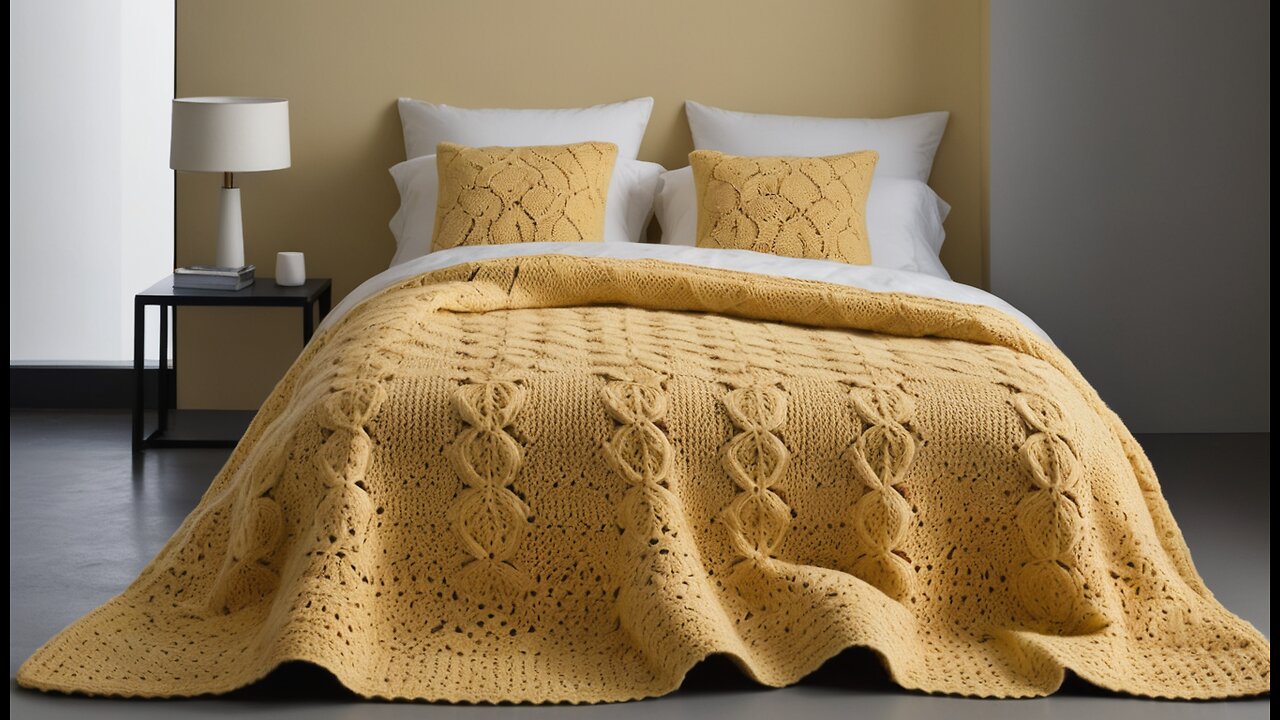 Creative Ideas: 50 Crocheted Bedspreads to Bring Style and Coziness to ...