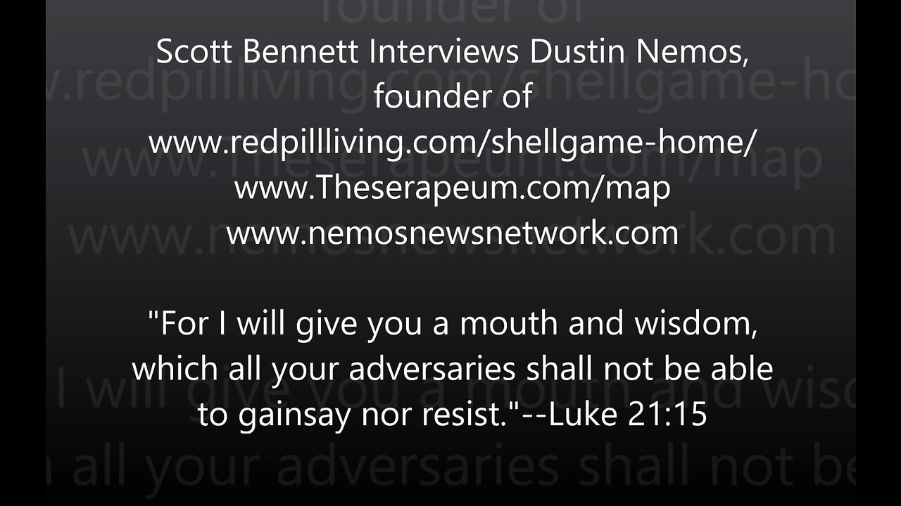 Scott Bennett interviews Dustin Nemos, founder of shellgame-home ...