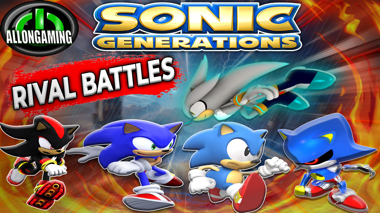 Sonic Generations All Rival Battles!