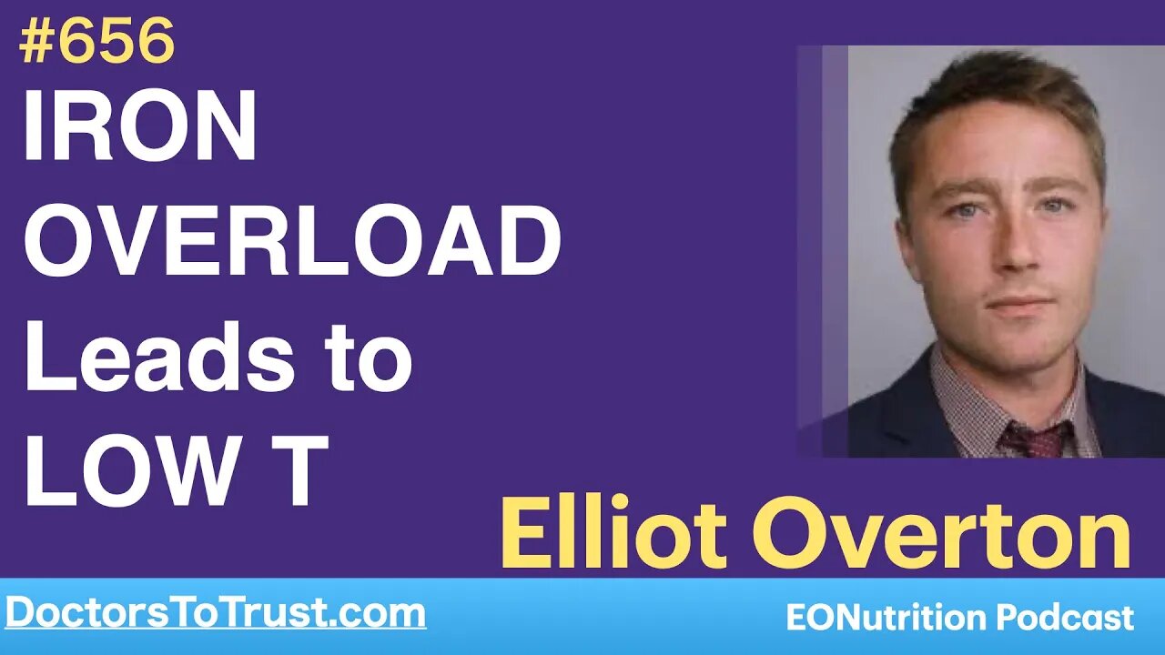 ELLIOT OVERTON 1 | IRON OVERLOAD in liver Leads to high SHBG and LOW ...