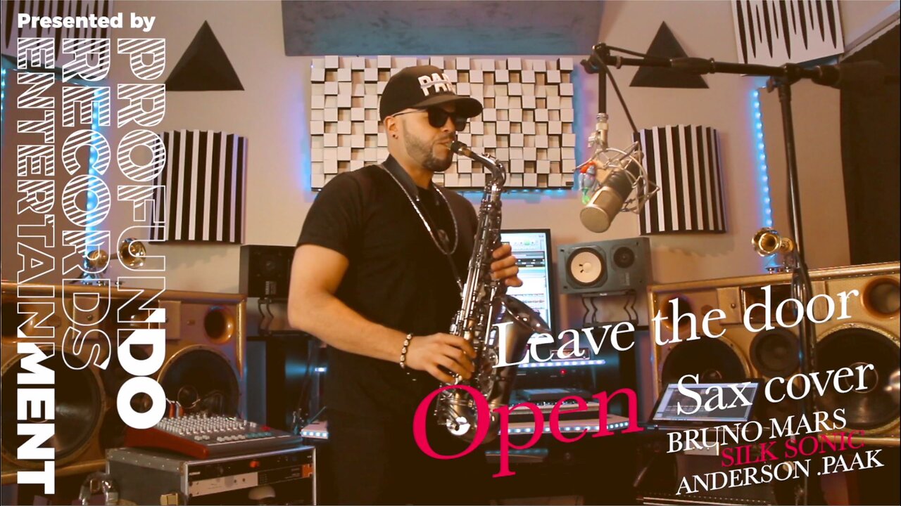 Leave The Door Open - Bruno Mars x Anderson Paak - Caleb Joel Saxophone ...
