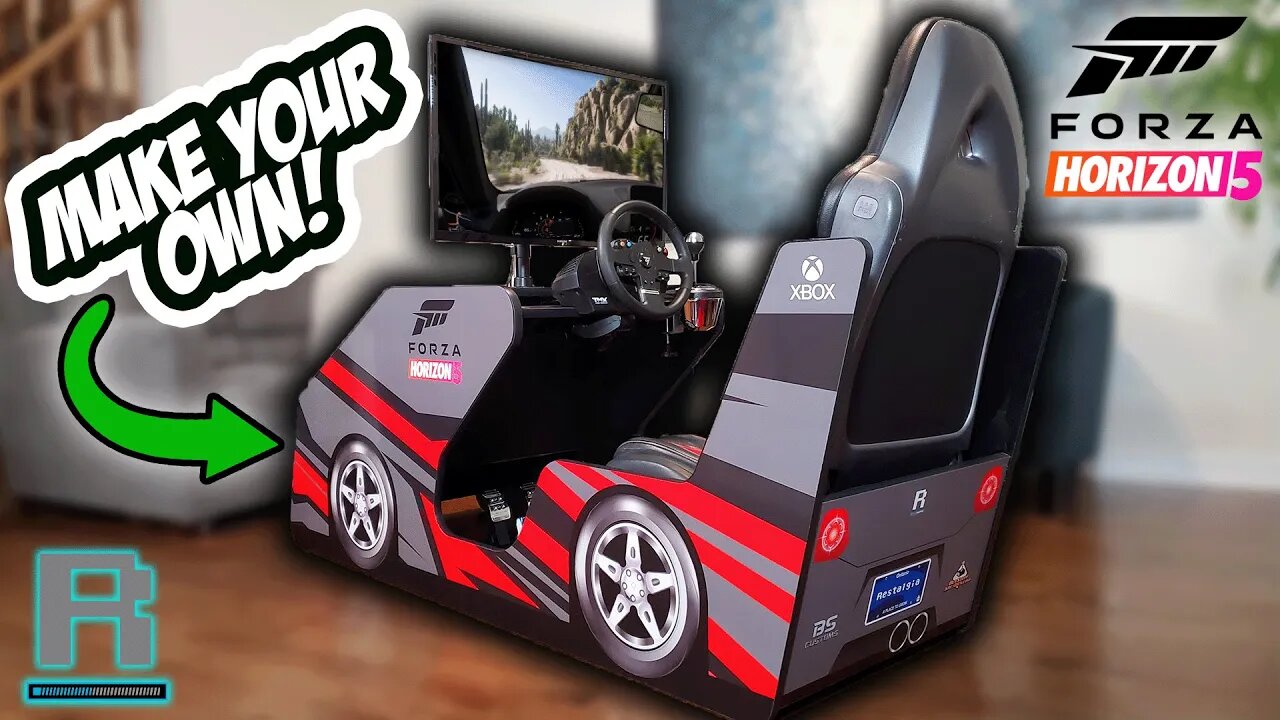 DIY Racing Arcade Simulator for Forza Horizon 5 | Xbox Series X
