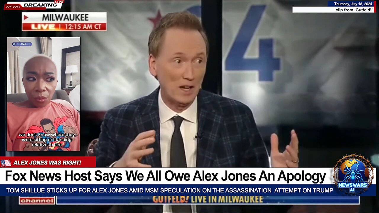 Fox News Host Says "We All Owe Alex Jones An Apology" Amid MSM ...