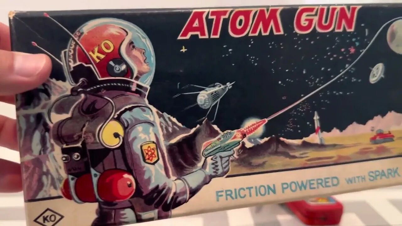 The Atom Gun with its never seen Original Box cost more than 2 real ...