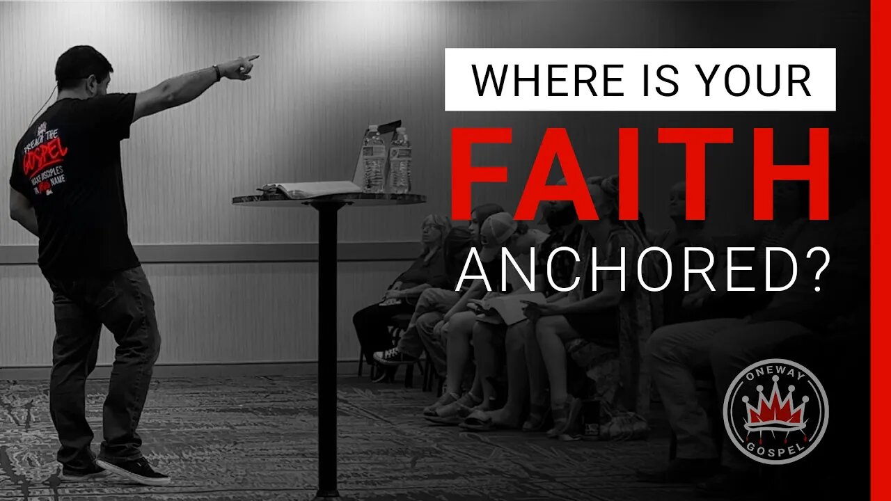 Where Is Your Faith Anchored? - Fix Your Hope To The Arrival Of Jesus ...