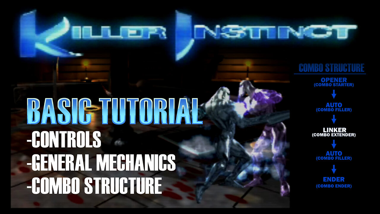 KILLER INSTINCT (1994) - Basic TUTORIAL (Original KI)