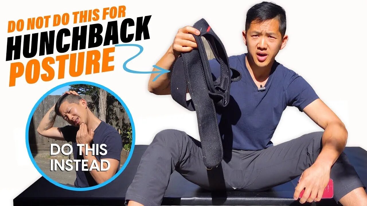 Hunchback posture MISTAKES + 2 simple exercises for kyphosis