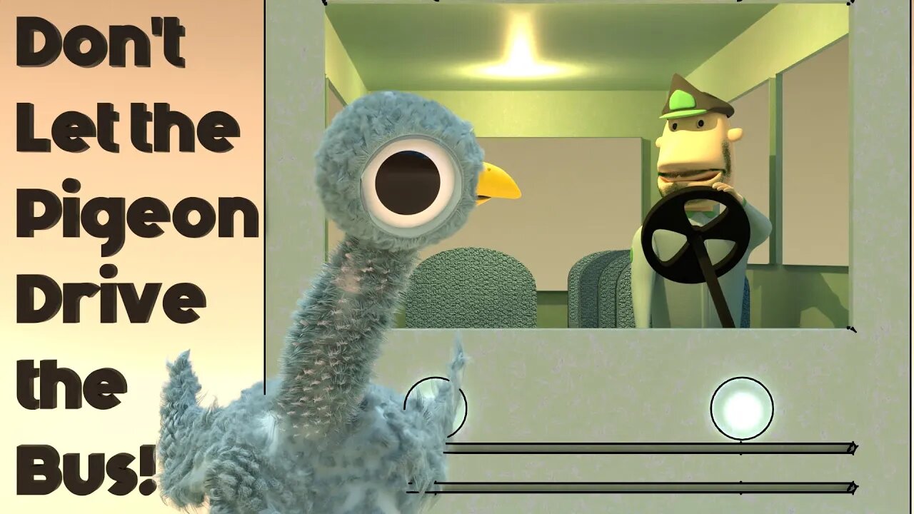 Don't Let the Pigeon Drive the Bus | Animated storybook , words and ...