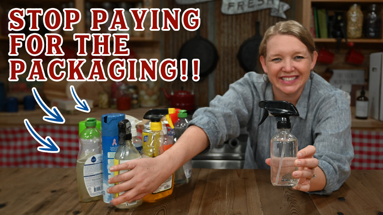 Stop Spending Money on Packaging (Make Your Own Cleaning Supplies From ...
