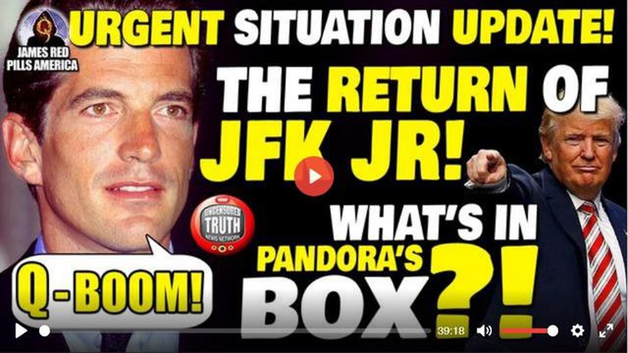 Q-BOOM DROPS MOAB! THE RETURN OF JFK JR! THE VOICE OF Q: WHAT'S IN ...