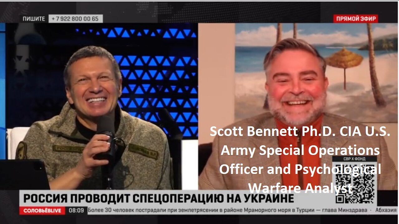 Scott Bennett CIA: Zelensky, FTX, and Bio-Chem lab Crimes – Former ...