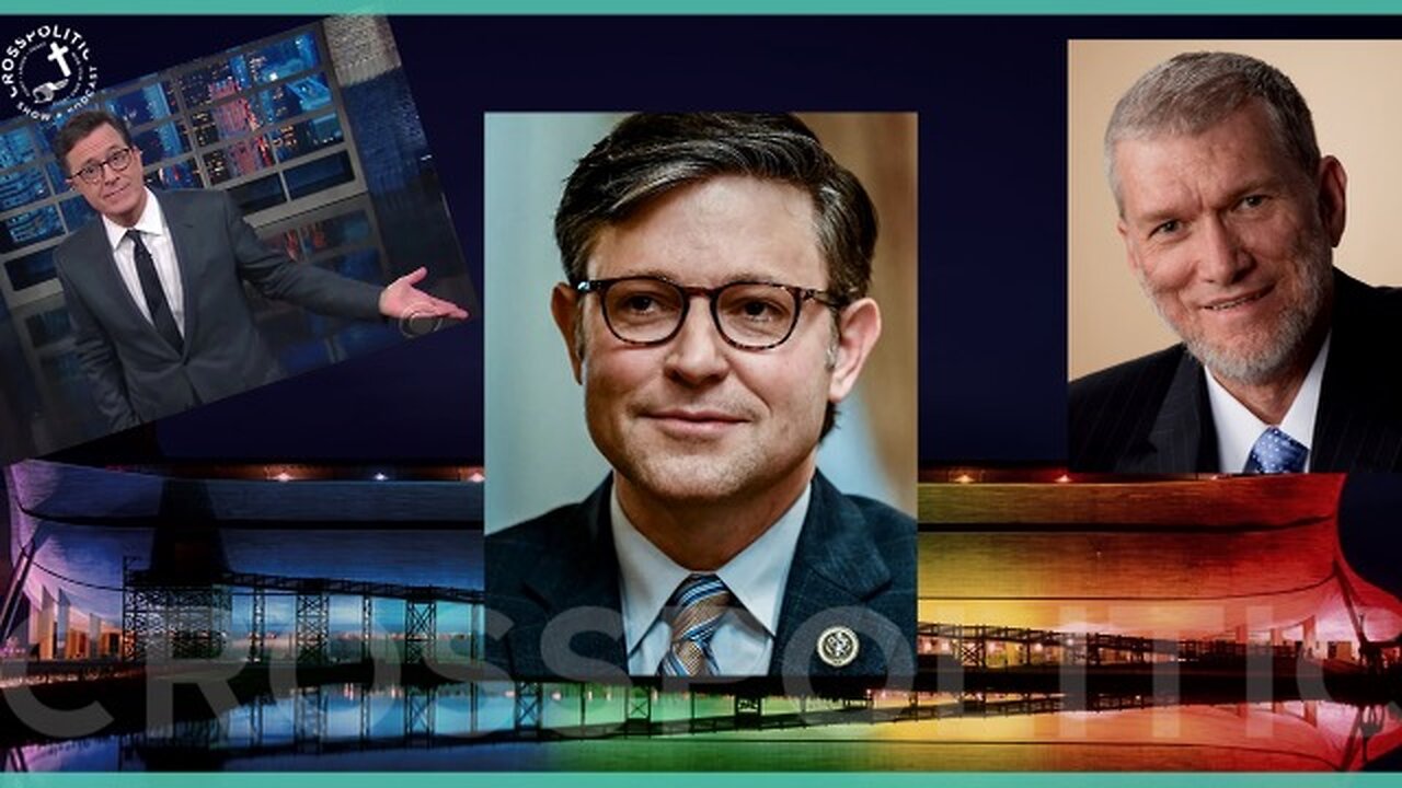 Speaker Mike Johnson - Christian Nationalism & Ark Encounter? Colbert ...