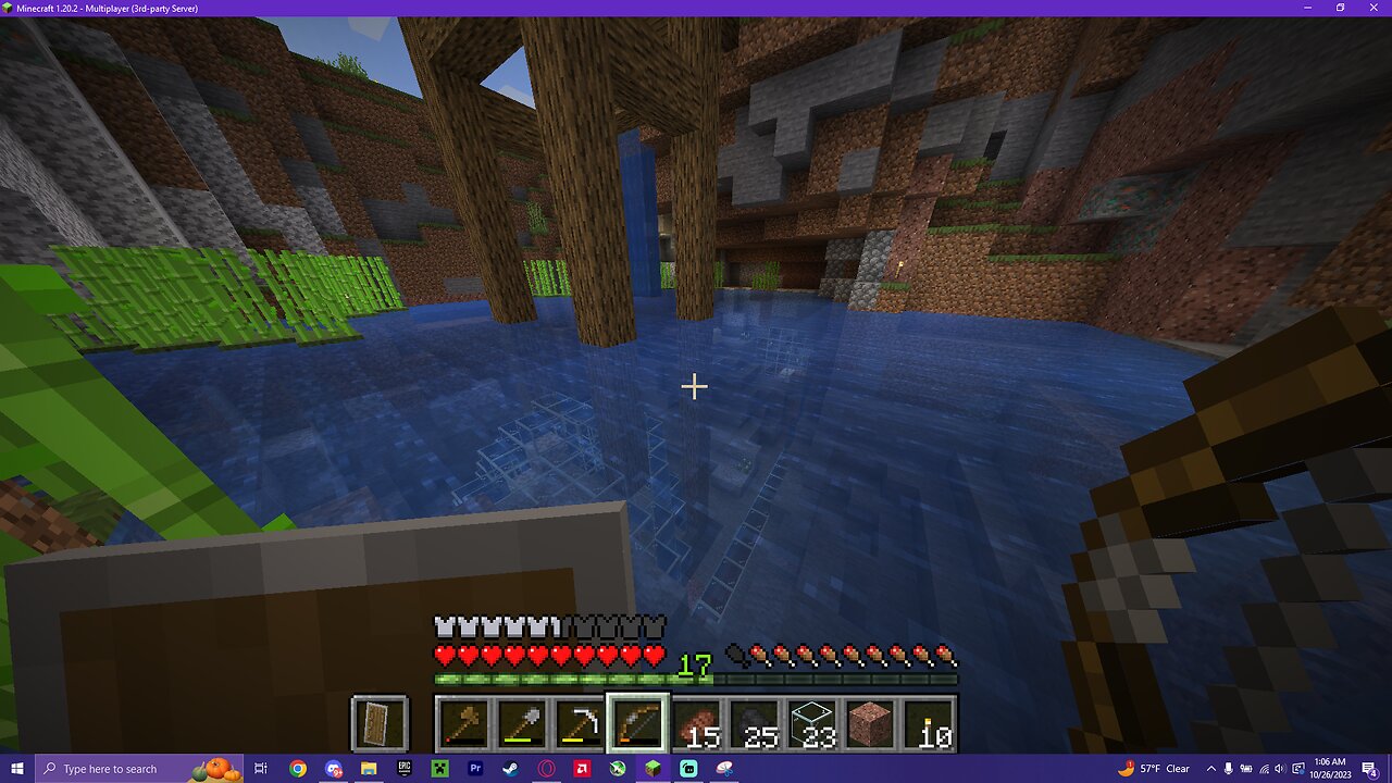 crafting mines (its actually minecraft)