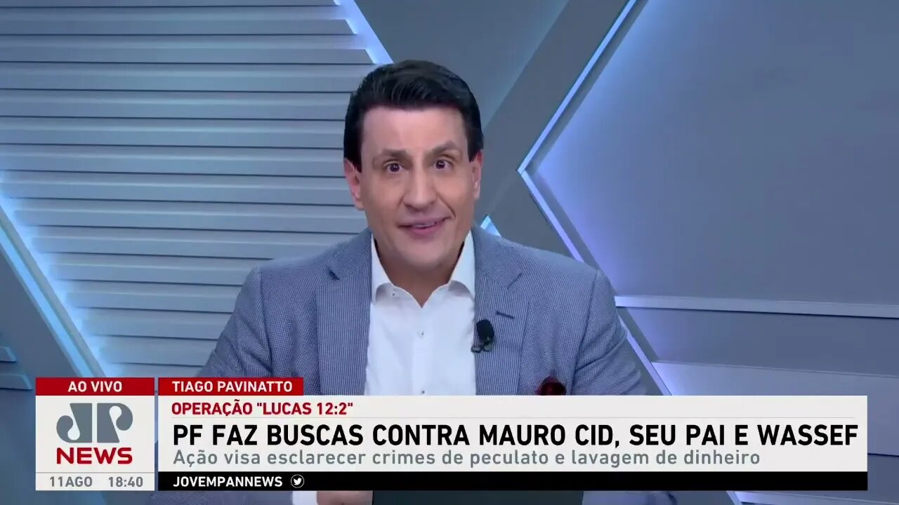 Pavinatto sobre ação da PF: “Não há dados que mostram envolvimento de ...