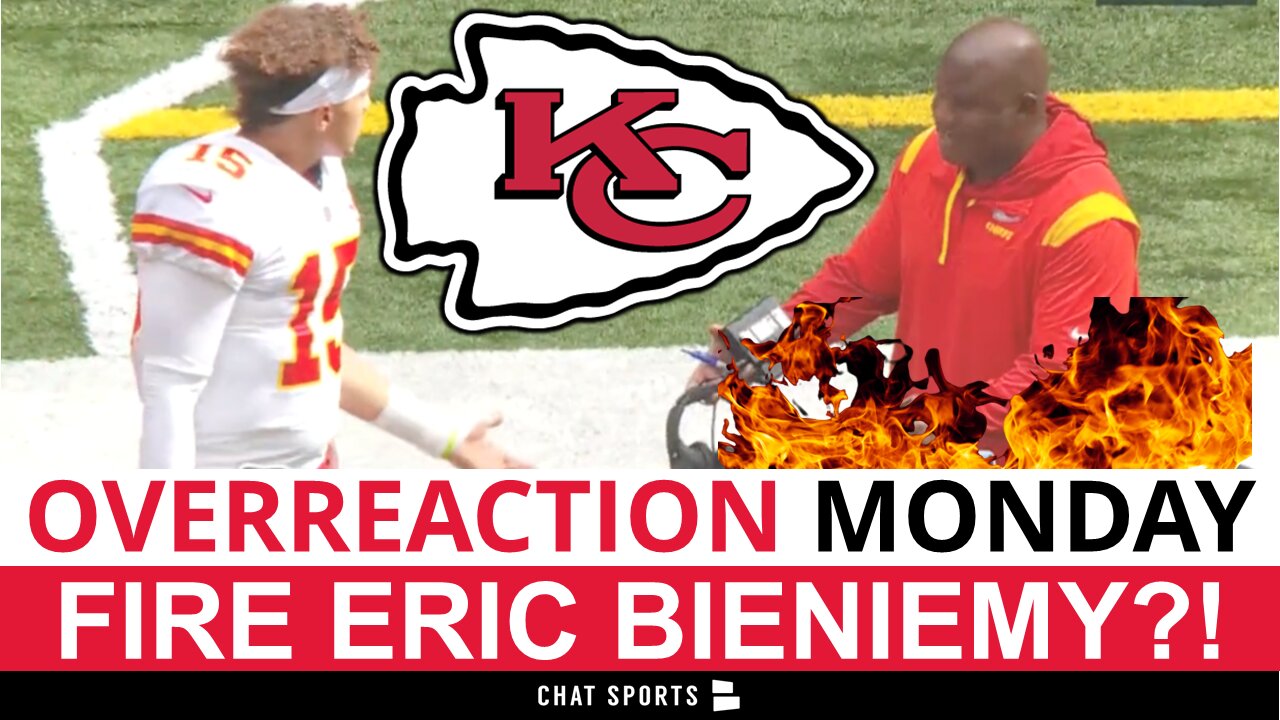 Chiefs Overreaction Monday: FIRE Eric Bieniemy? Skyy Moore NFL Draft ...